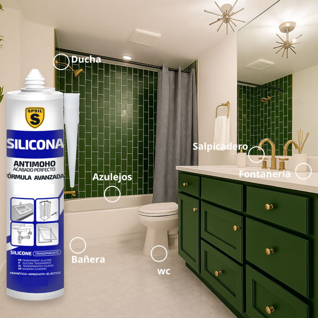 Silicona Estándar SPSIL - Sellado Duradero y Versátil